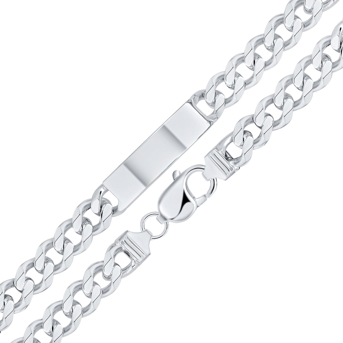 Silver 13mm ID Identification Bracelet – Herbert Marx